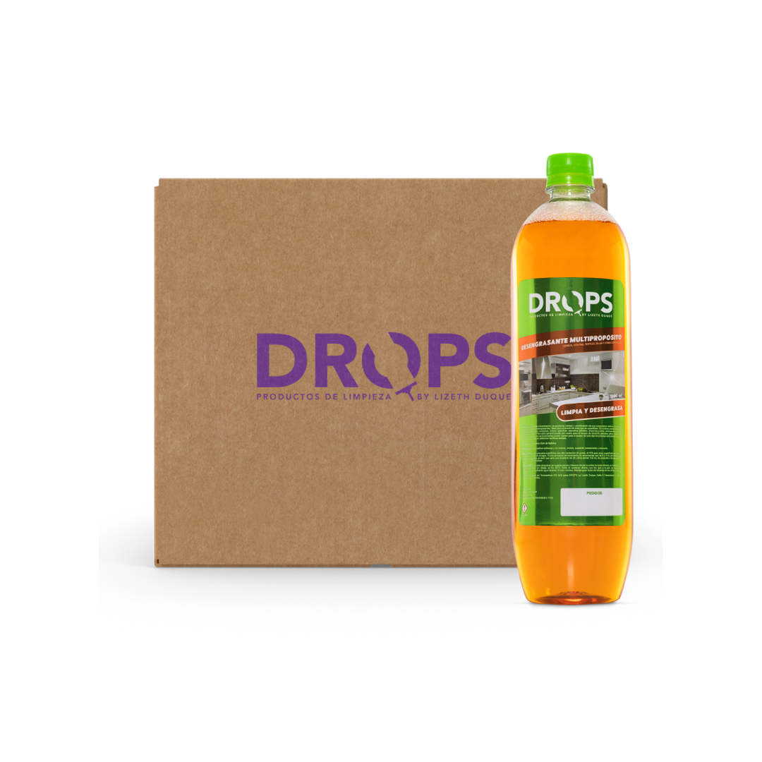 Desengrasante Multipropósito X12 unds – Drops Mexico.co